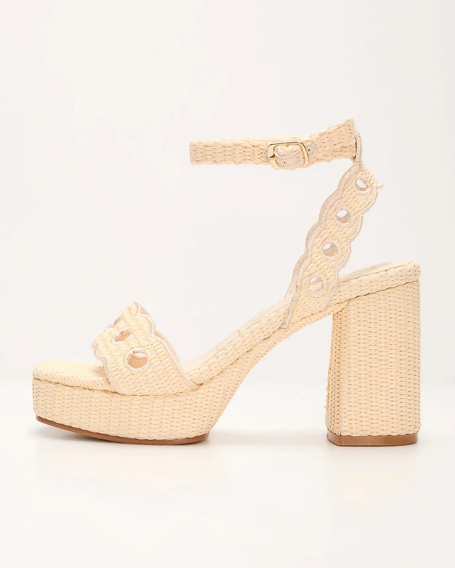 Moorea Heel in Ivory – II Brunettes