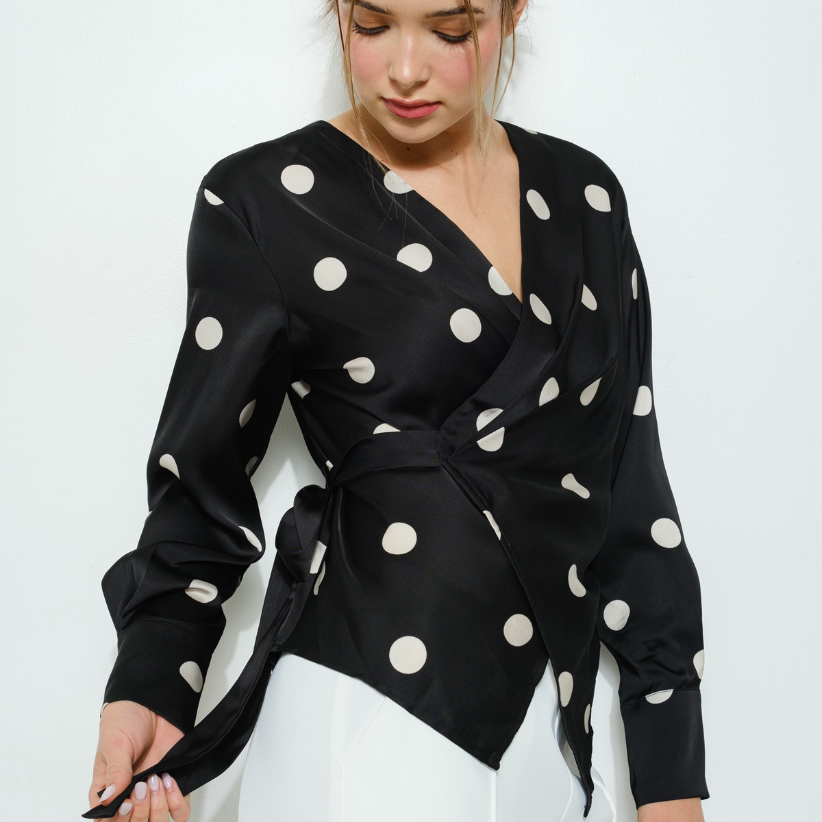 Paris Polka Dot Blouse – II Brunettes
